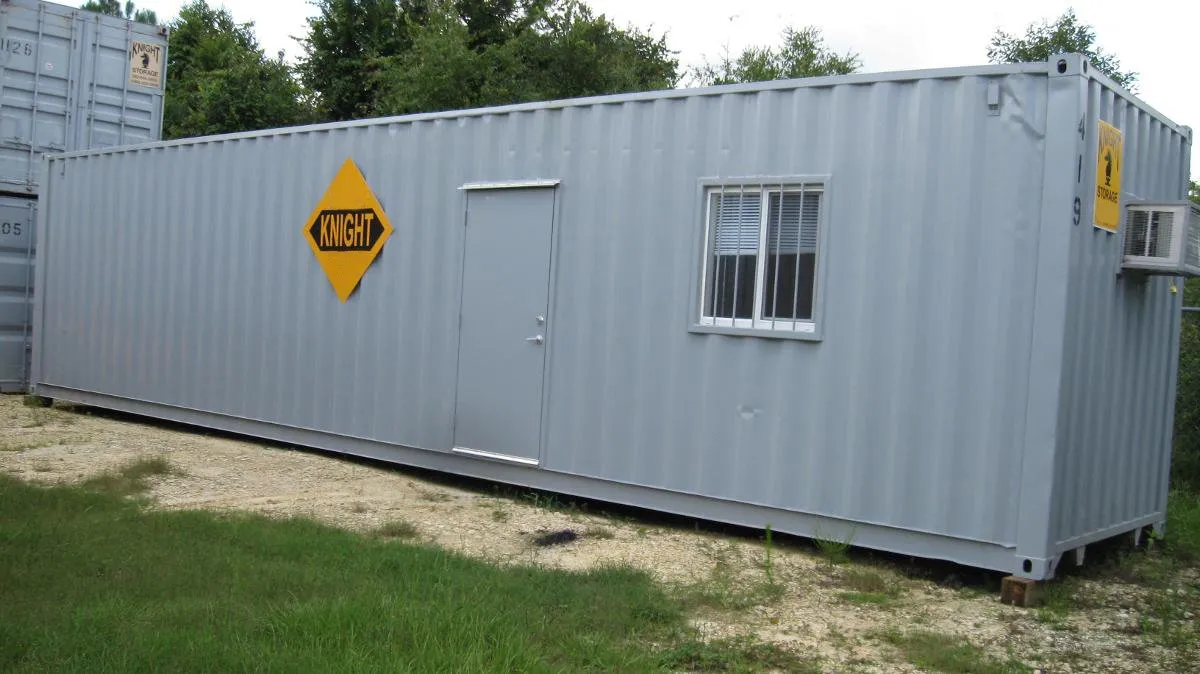 The Benefits of Steel Storage Containers - Knight Storage Trailer